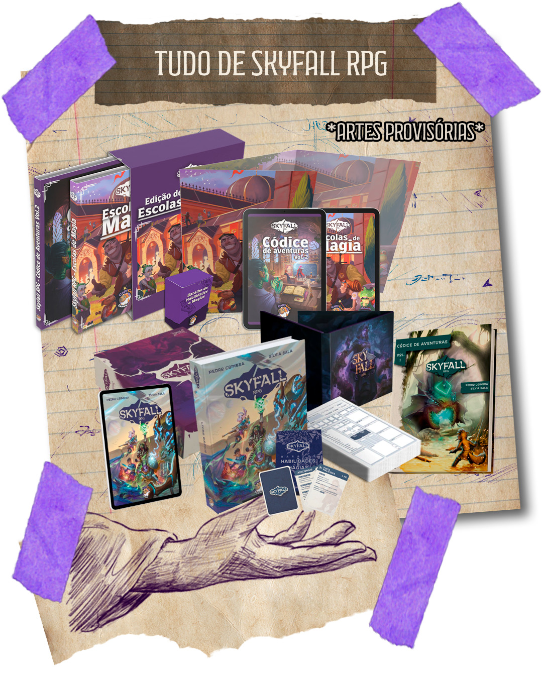 Skyfall RPG - Escolas de Magia · Catarse