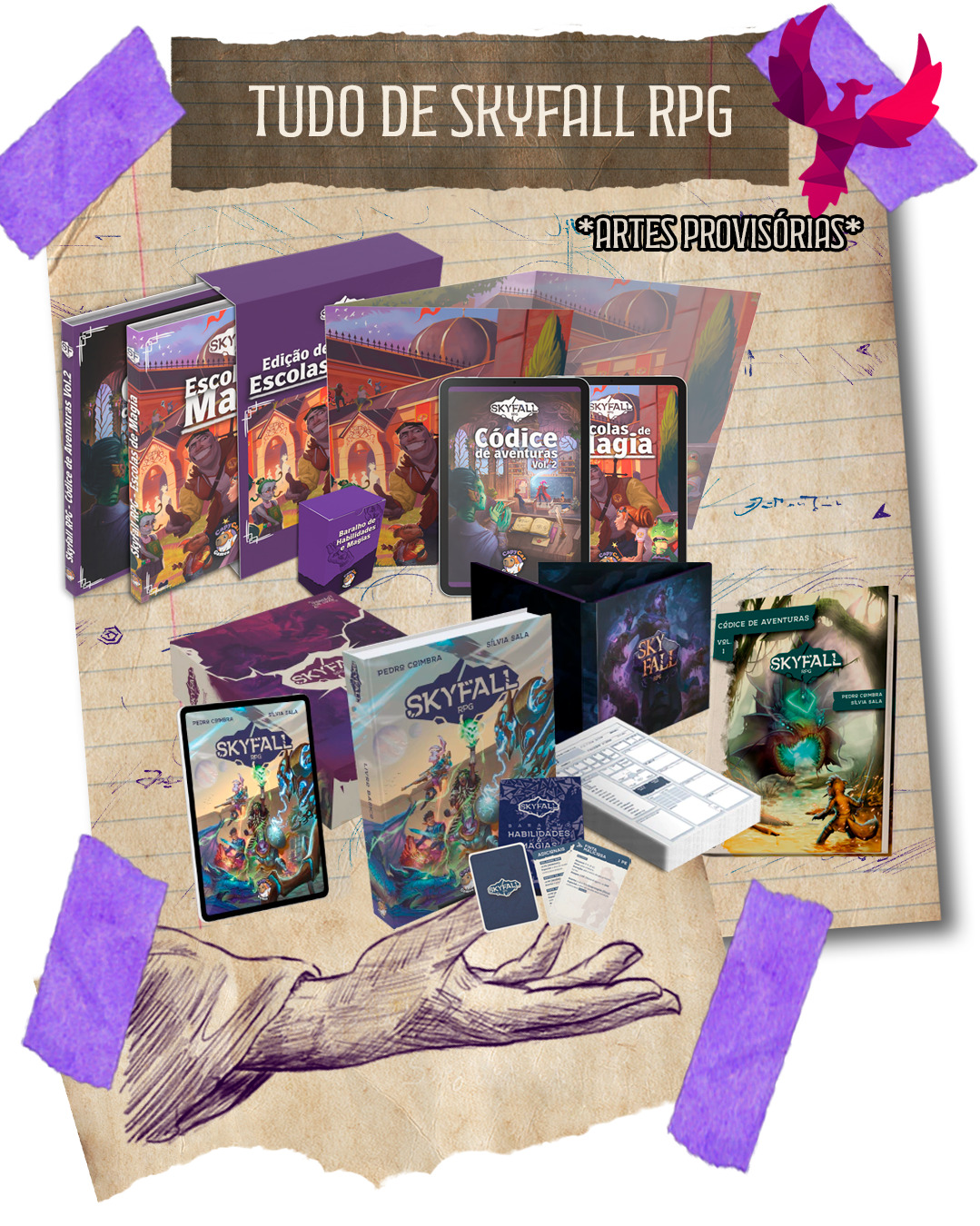 Skyfall RPG - Escolas de Magia · Catarse