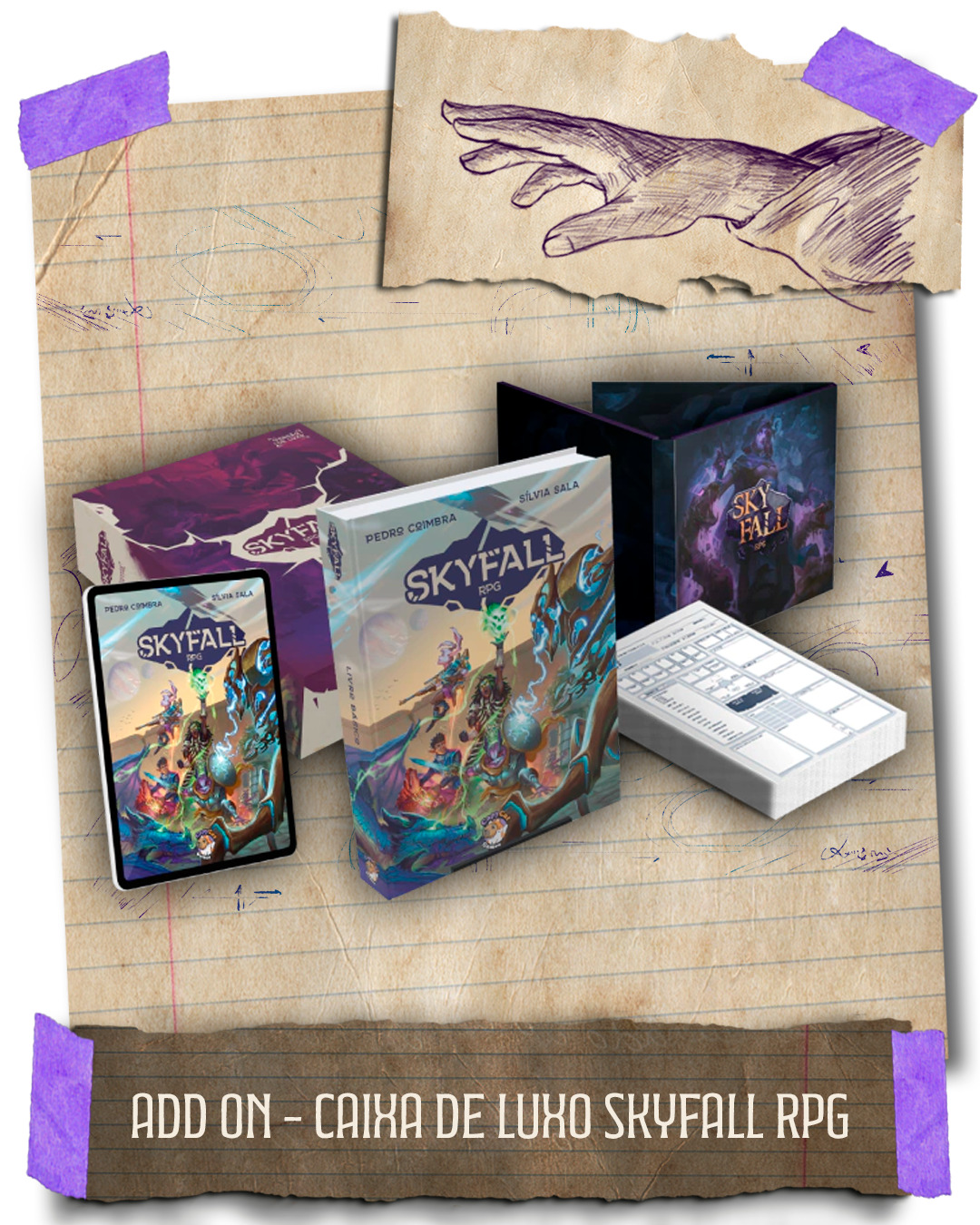 Skyfall RPG - Escolas de Magia · Catarse