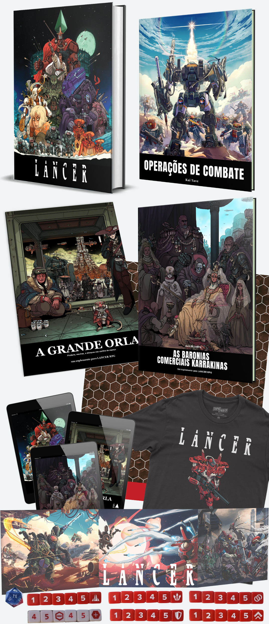Lancer RPG - Late Pledge · Catarse