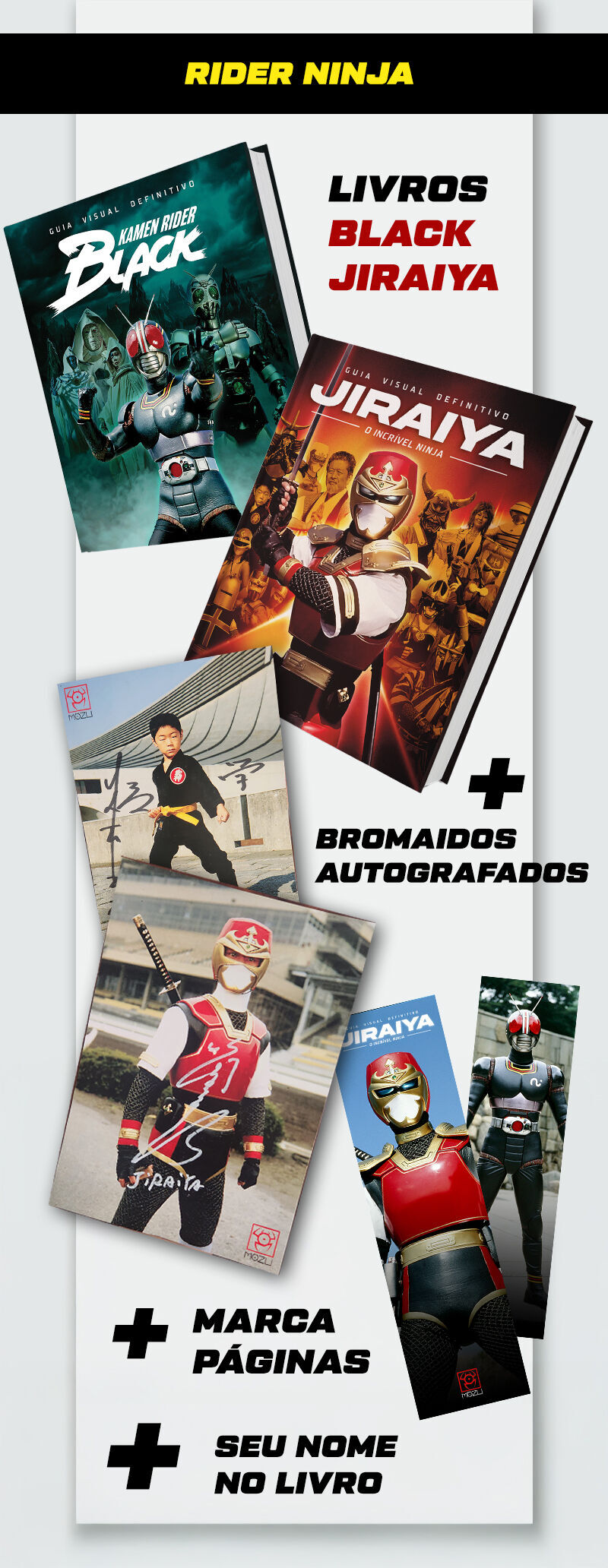 Black Kamen Rider - Guia Visual Definitivo · Catarse