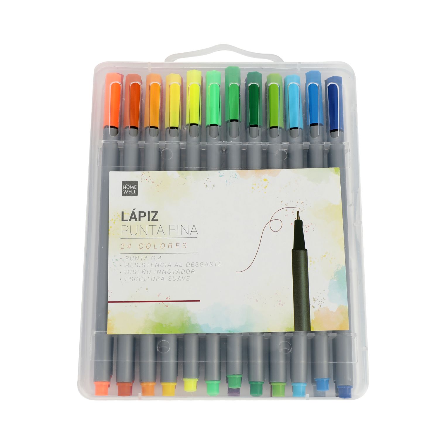 Ripley - SET LÁPICES PUNTA FINA 24 COLORES LAPIZ