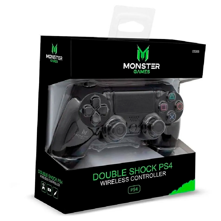 Ripley - CONTROL JOYSTICK INALÁMBRICO MONSTER GAMES DOUBLE SHOCK PS4 ...