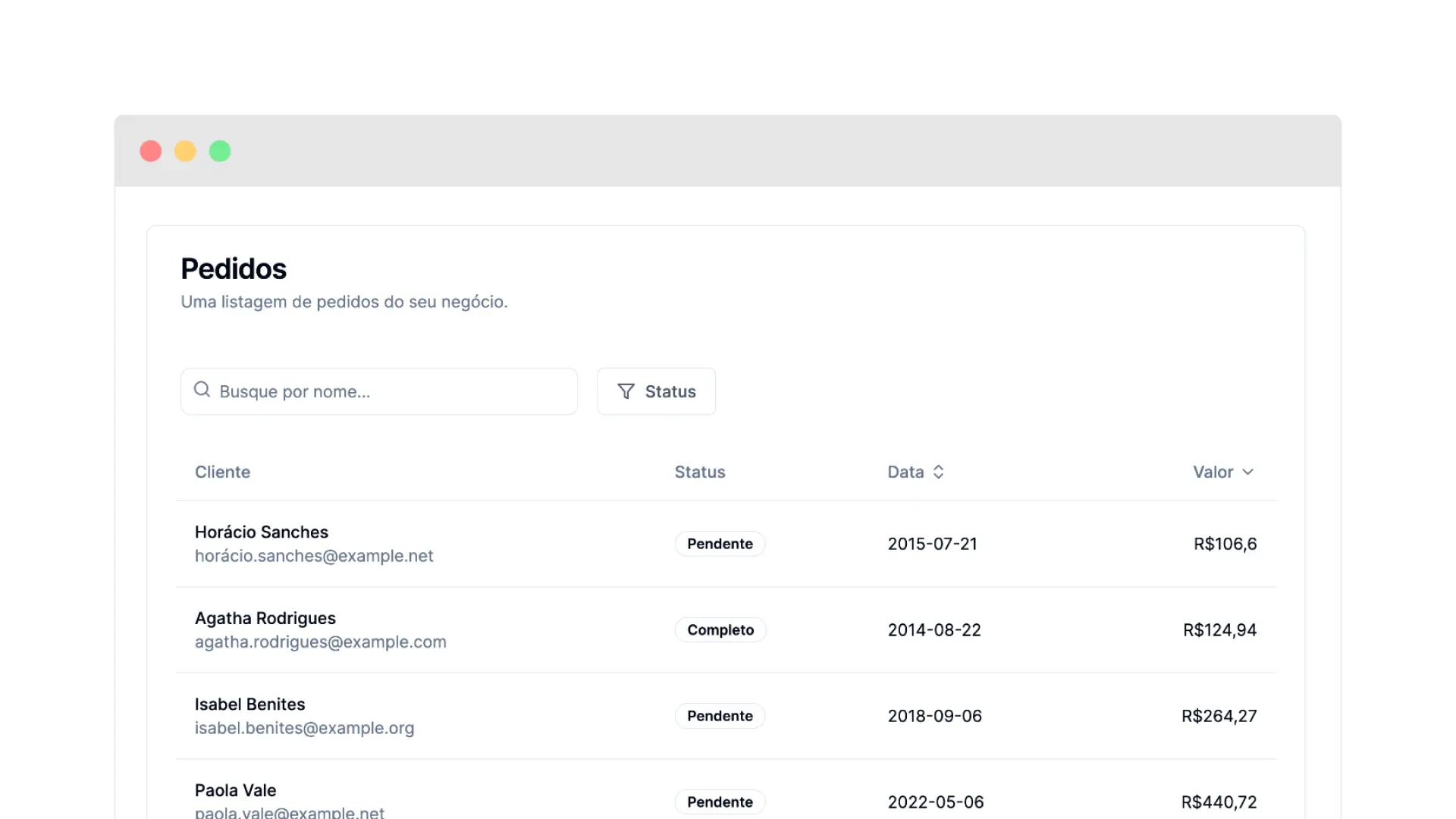 Mini Projetos | Codante.io