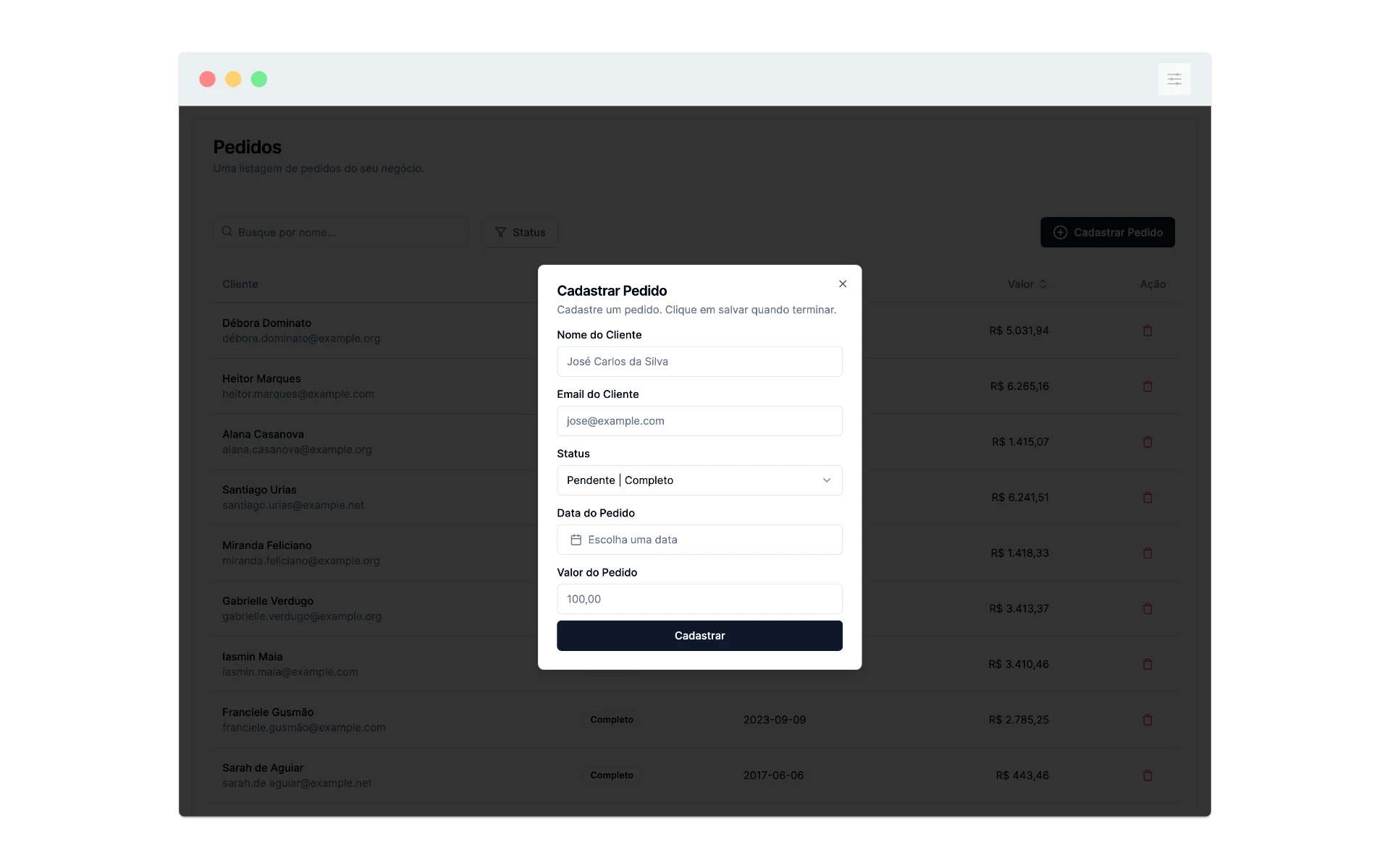 Mini Projetos | Codante.io