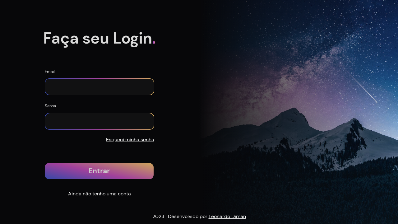 Leonardo: Solução de Tela de login mais bonita do mundo