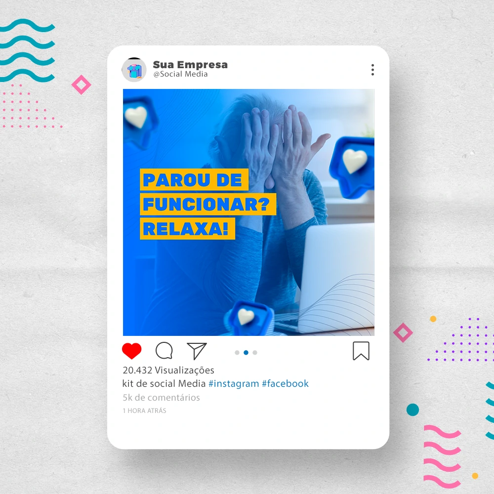 Kit de Social Media - Posts Prontos para Lojas de Informática no Canva ...