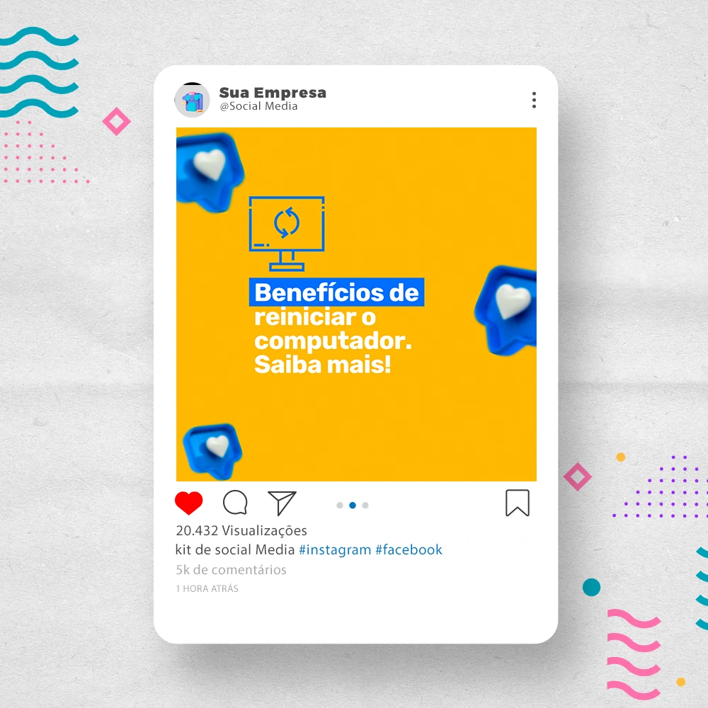Kit de Social Media - Posts Prontos para Lojas de Informática no Canva ...