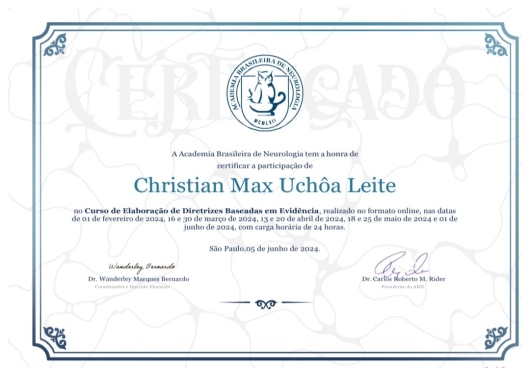 Dr. Christian Max Uchôa Leite - Neurologista, Fortaleza