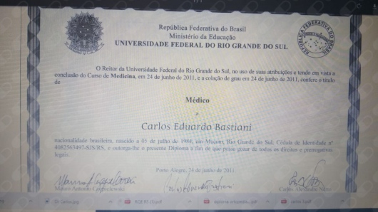 Dr. Carlos Eduardo Bastiani Ortopedista - Traumatologista, Gramado ...
