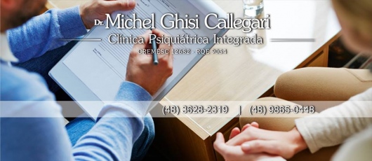 Dr. Michel Ghisi Callegari Psiquiatra, Tubarão - Agende uma consulta ...