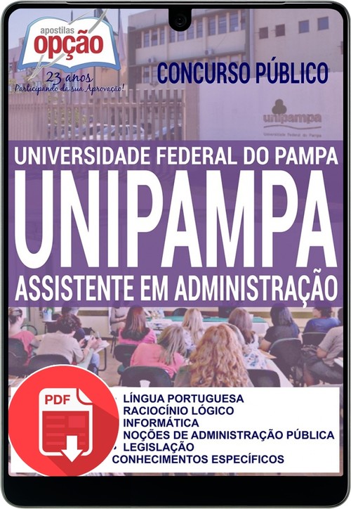 Apostila Universidade Federal do Pampa ( Unipampa ) - ASSISTENTE EM ...