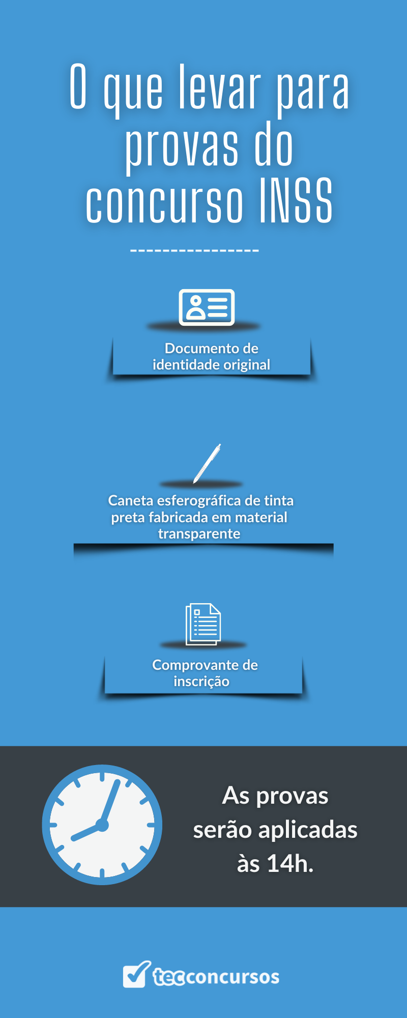 Prova INSS: tudo que você precisa saber antes da aplicação | TEC Concursos