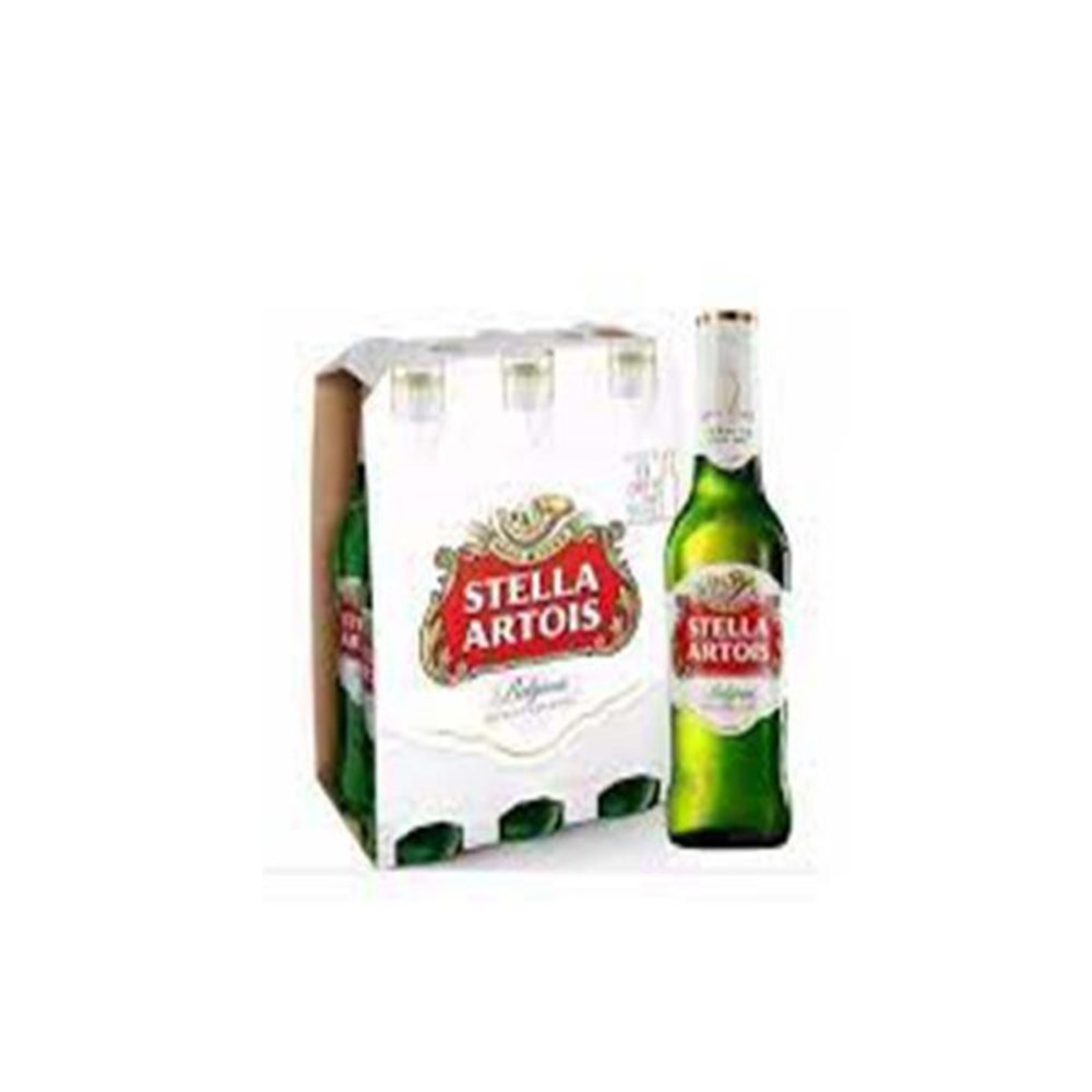CERV STELLA ARTOIS LONG NECK 330ML C/6 - neon distribuidora