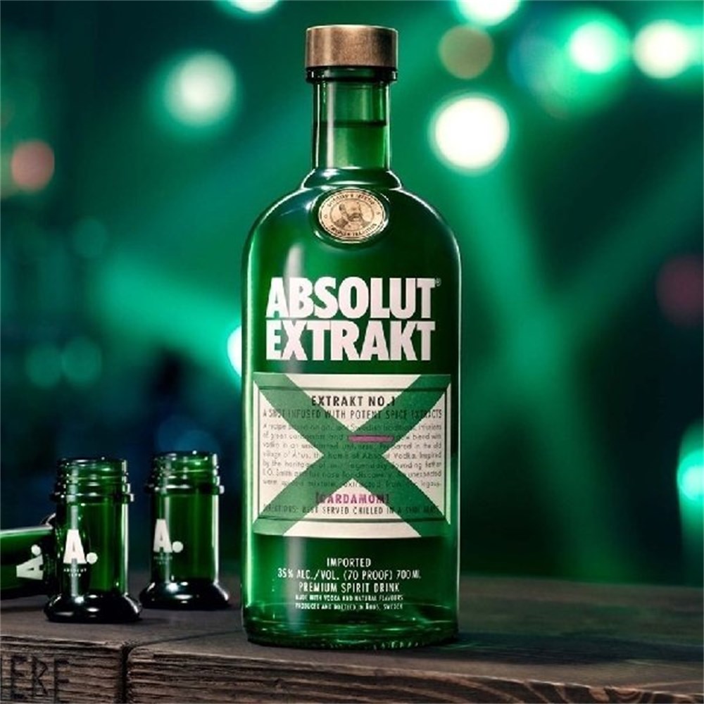 VODKA ABSOLUT EXTRAKT 750 ML - neon distribuidora