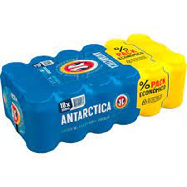 CERV ANTARCTICA LATA 350 ML C/ 18 - neon distribuidora