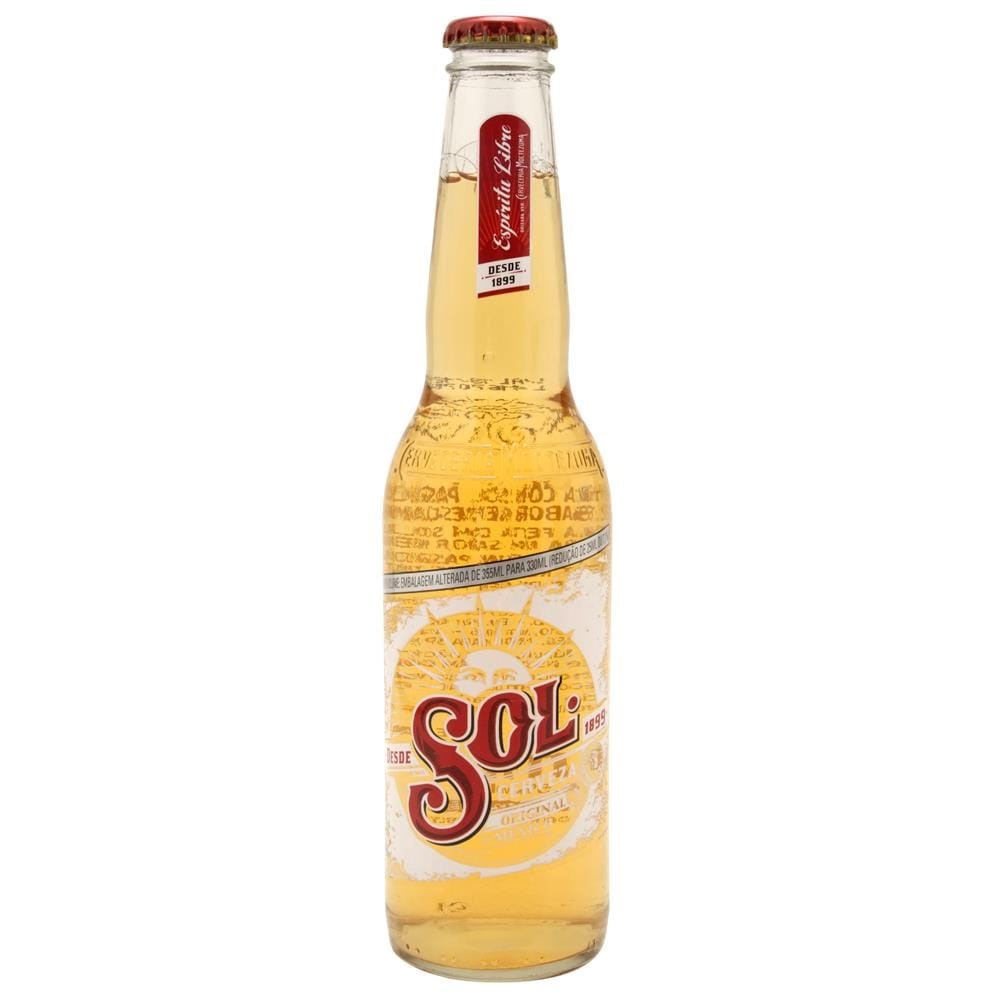 CERV SOL PREMIUM LONG NECK 330 ML - Bob Beer