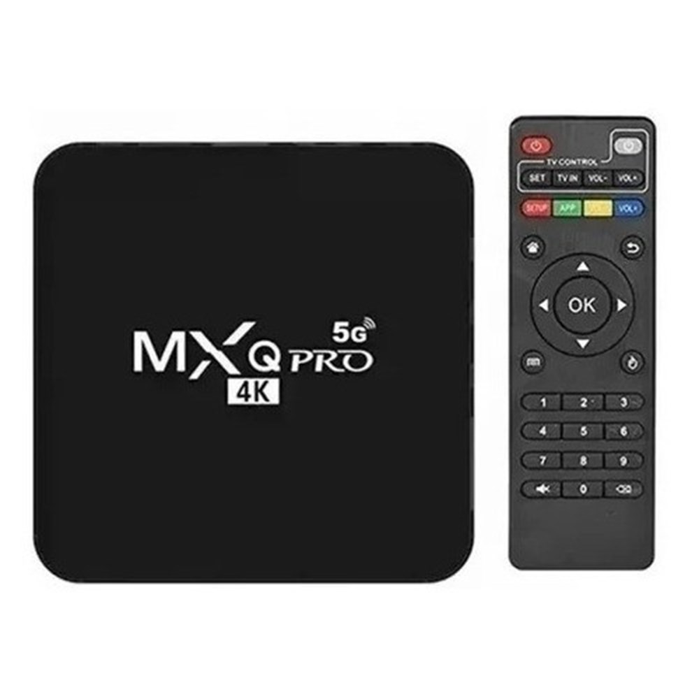 TV BOX MXQ PRO 5G 4K - Tecnocell Petrópolis