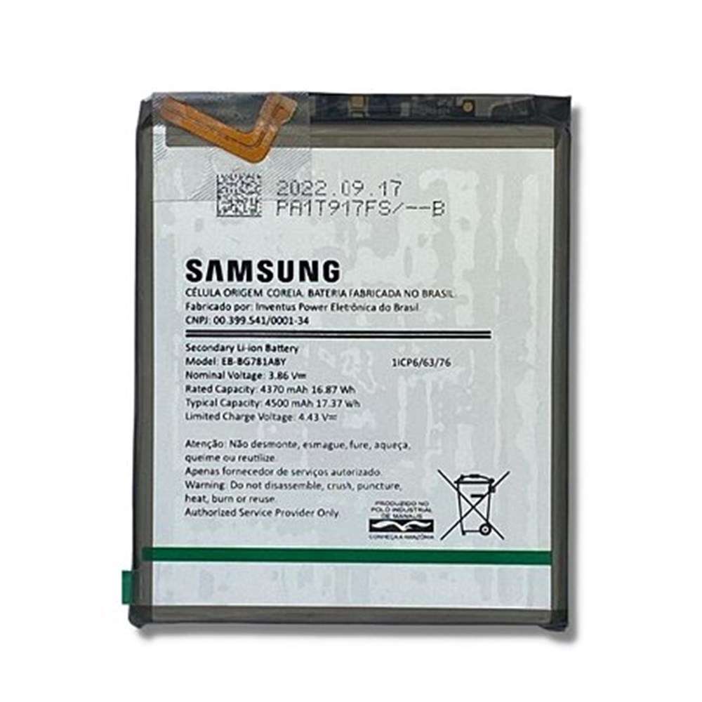 BATERIA SAMSUNG A52 A525/S20 FE EB-BG781ABY - Tecnocell Petrópolis