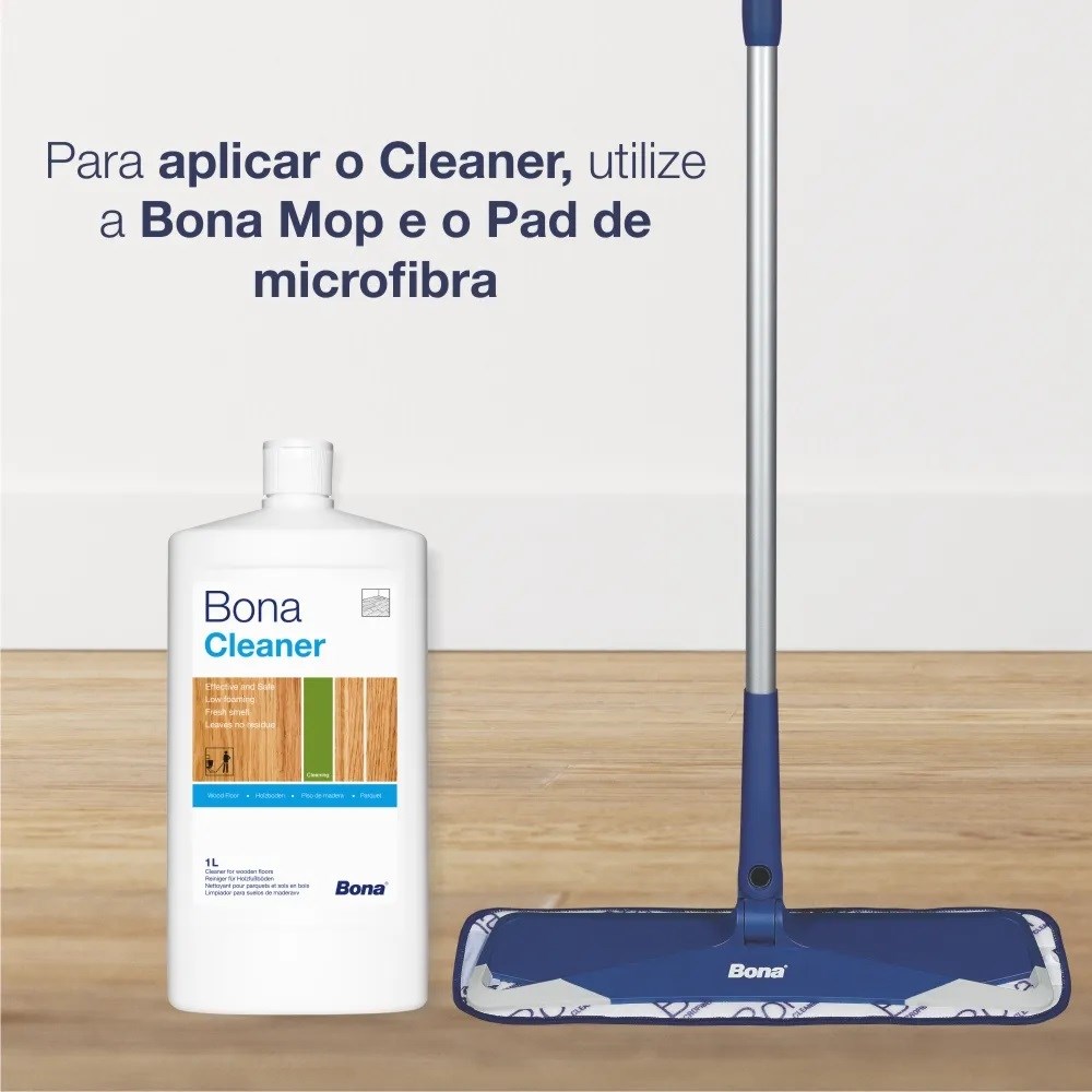 BONA CLEANER CONCENTRADO LIMPADOR PISO MADEIRA 1LT