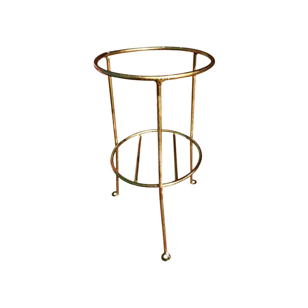 Suporte de solo extintor PP4 /PP6 Kg dourado - proextec