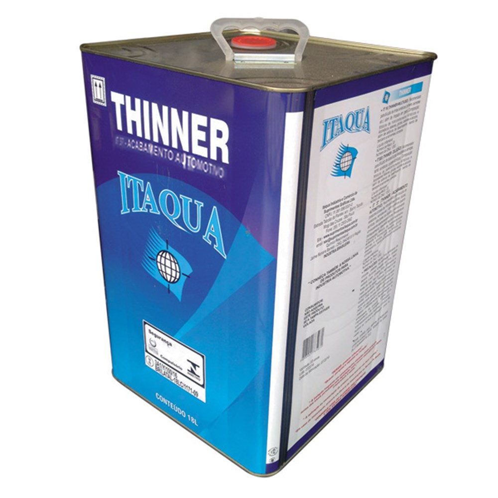 THINNER ACABAMENTO 18LT ITAQUA - CFD Atacado