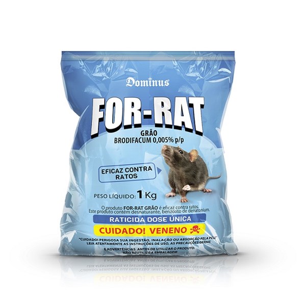 RATICIDA GIRASSOL FOR-RAT 40X25G - CFD Atacado