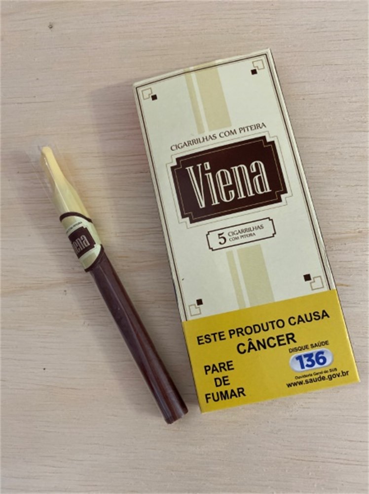 CIGARRILHA C/PITEIRA VIENA MAÇO C/5 UNID. - DOC TABACARIA