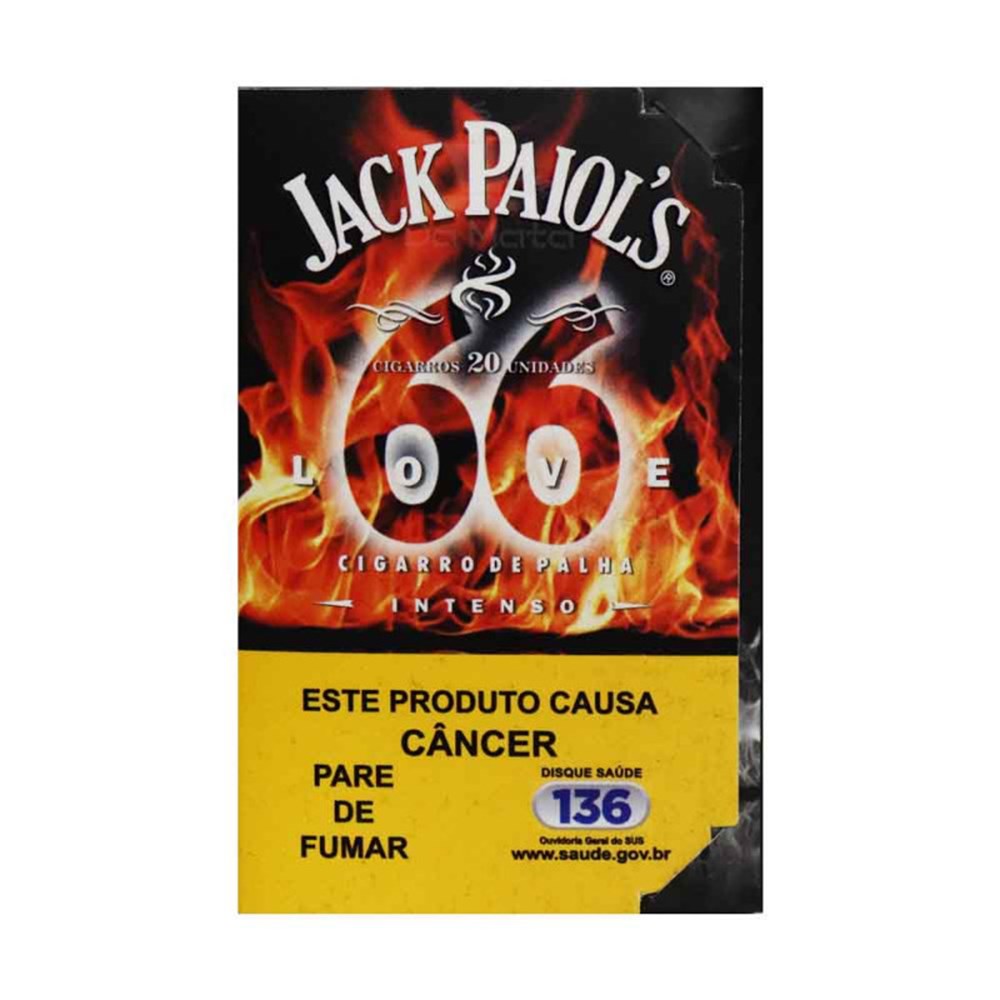 CIGARRO DE PALHA JACK PAIOL S/PITEIRA LOVE 66 - DOC TABACARIA