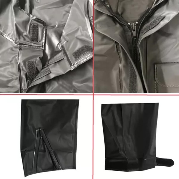 Capa chuva Piracapas masc PVC flex preto P - Moby Sport