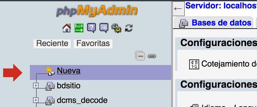 Mover WordPress manualmente - DecodeCMS