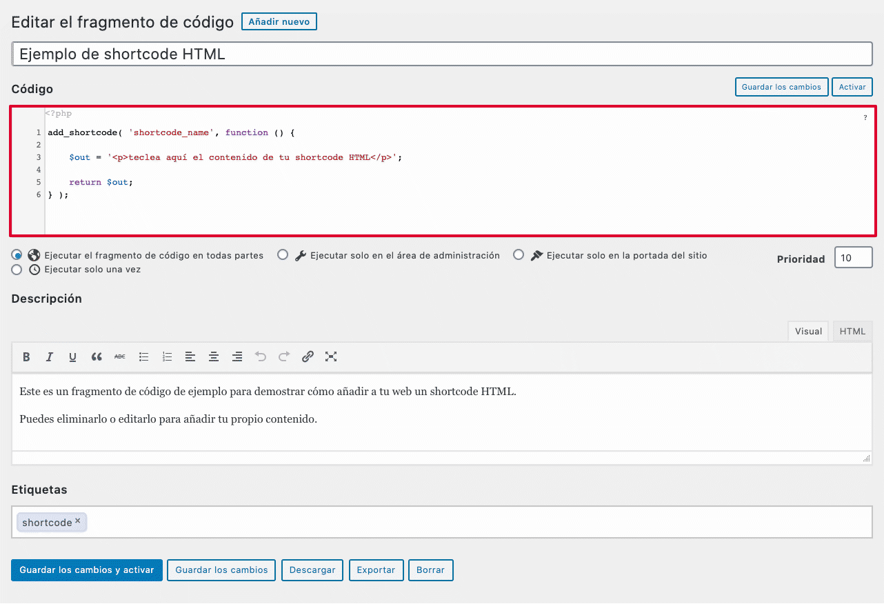 Recomendaciones para editar código en WordPress - DecodeCMS