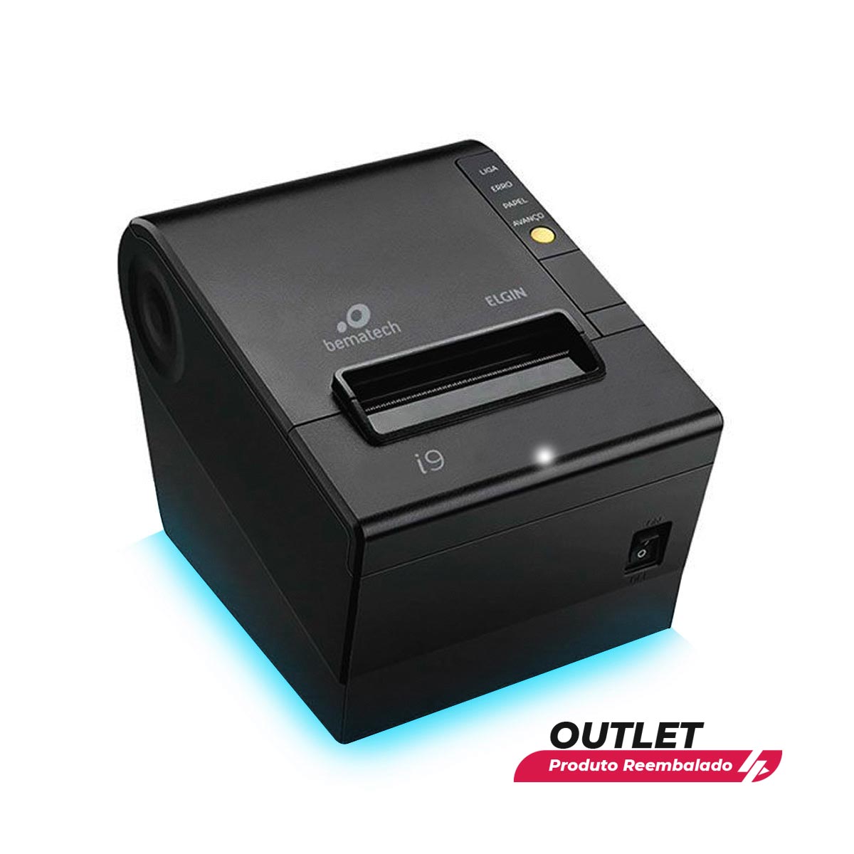 Impressora Térmica i9 FULL Usb, Serial e Ethernet Elgin Outlet