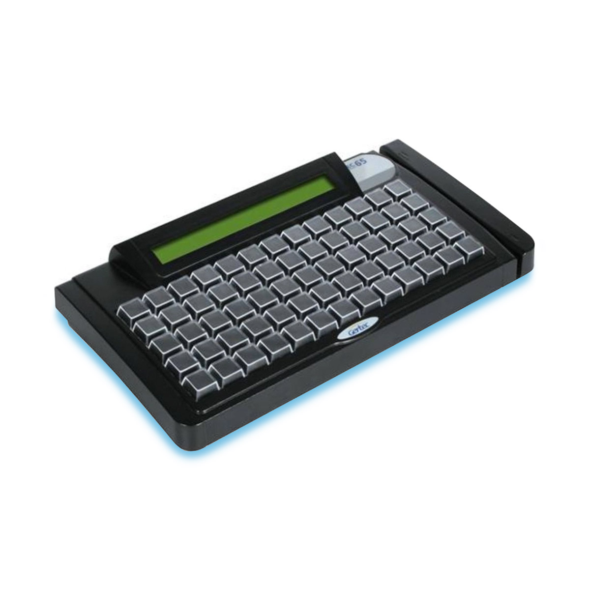 Teclado programável Gertec TEC-E 65 Teclas com Display USB Preto | Loja ...