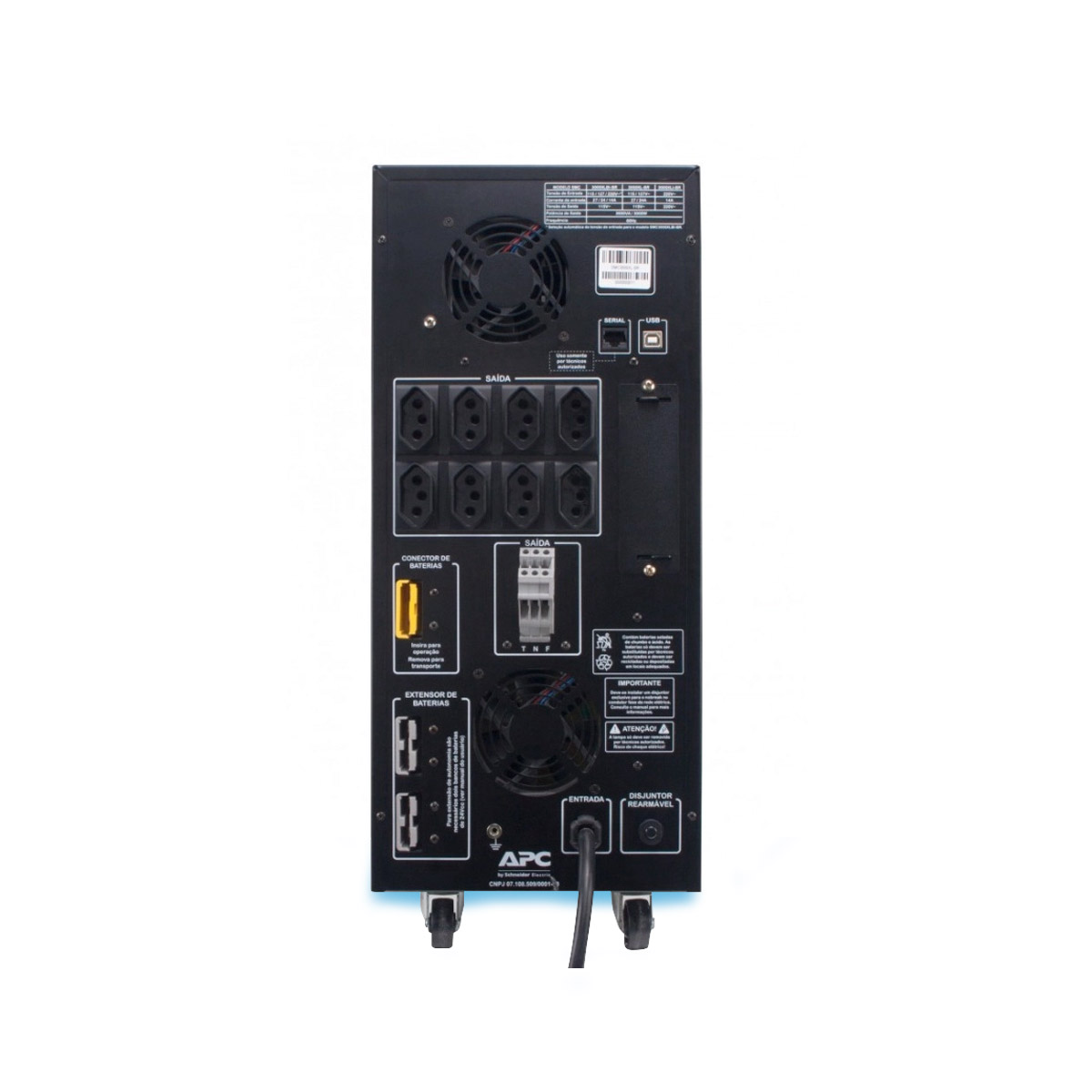 Nobreak APC 3000VA Smart-UPS SMC3000XLI-BR 220v
