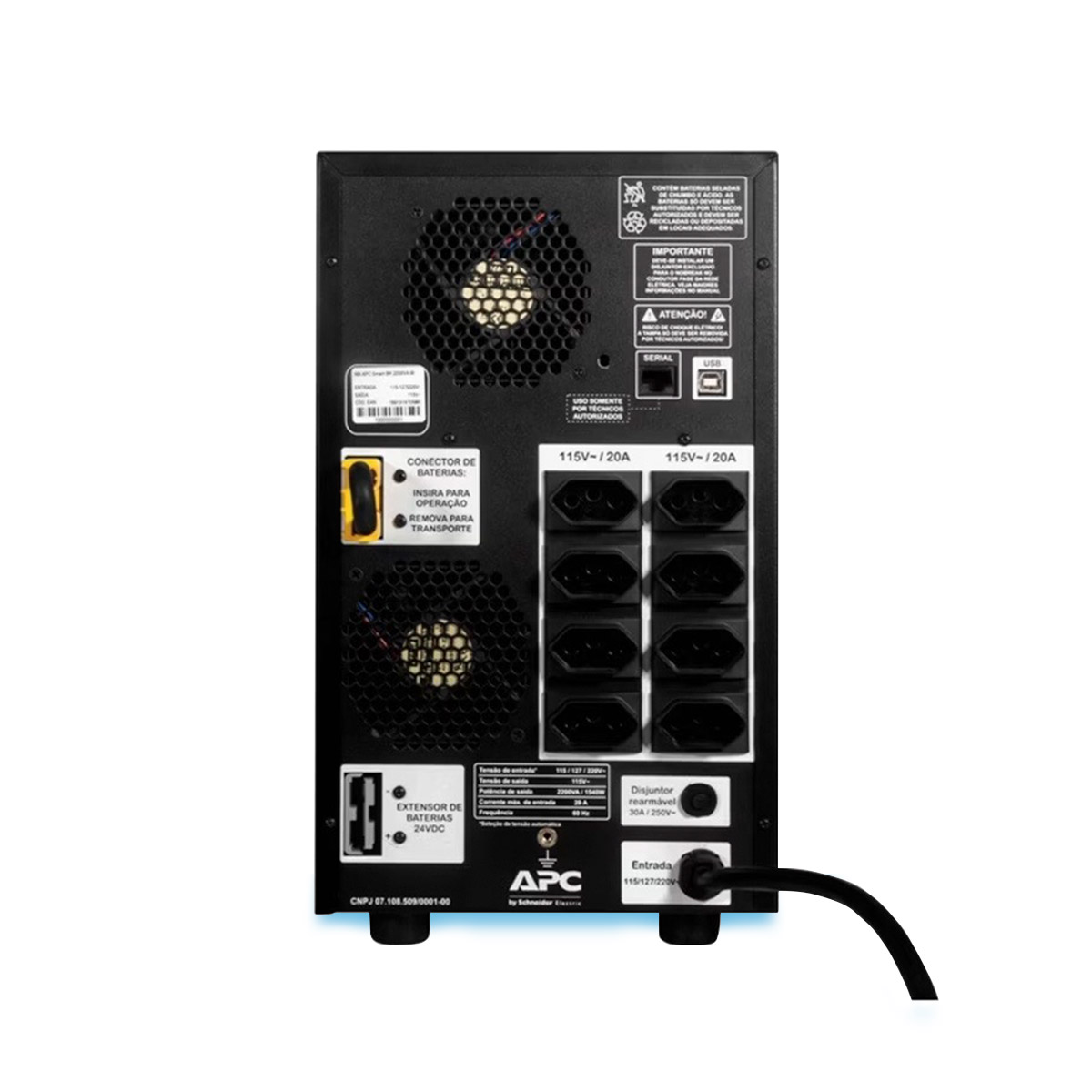 Nobreak APC 2200VA Smart-UPS E Bivolt S 115V SMC2200BI-BR