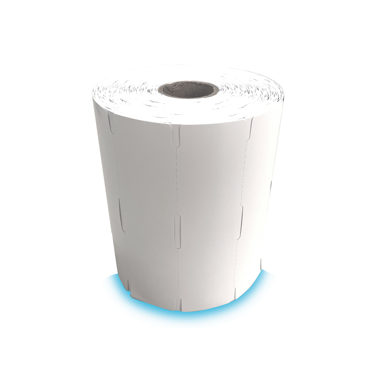 Rolo de Etiqueta de Gôndola Branca 105mmX30mmX01 Cartão 170g com 1 ...