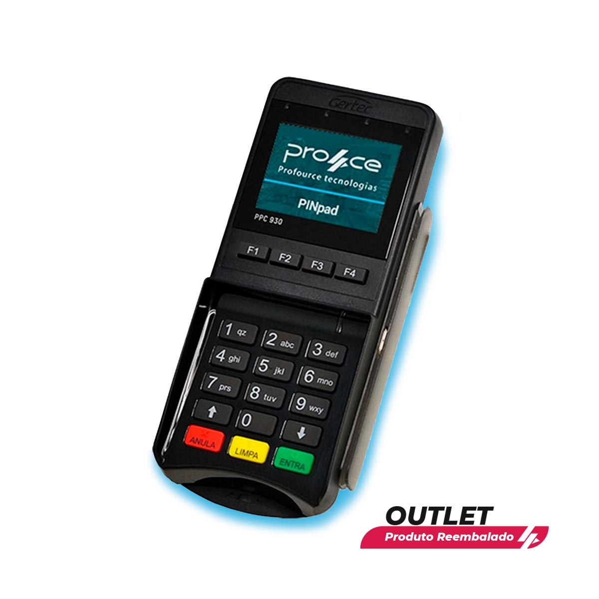 Usado: Pinpad criptografado PPC 930 Gertec