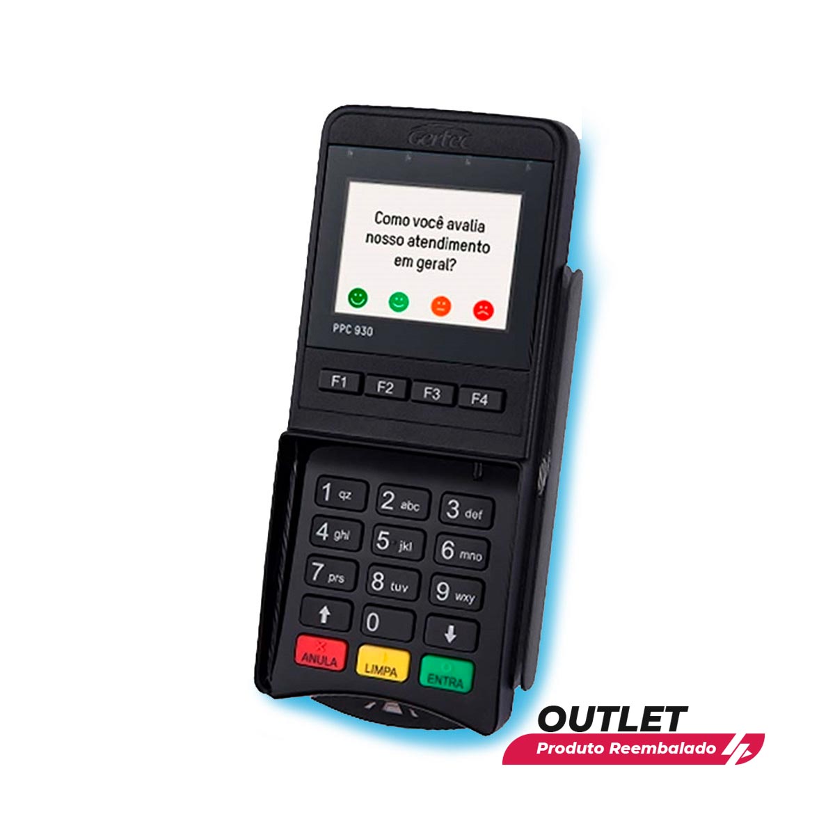 Usado: Pinpad criptografado PPC 930 Gertec