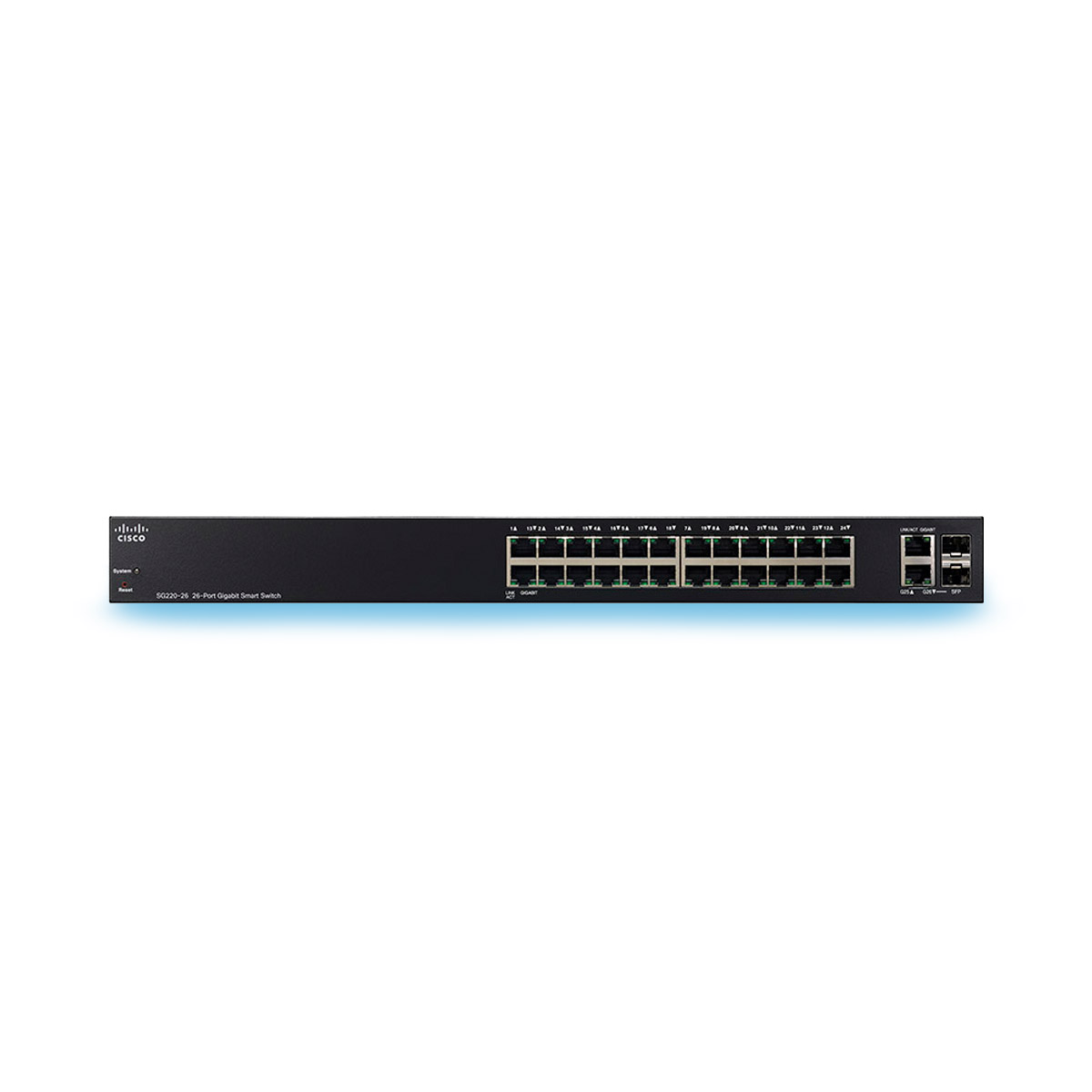 Smart Switch Cisco SG220-26P-K9-BR 26 Portas com PoE