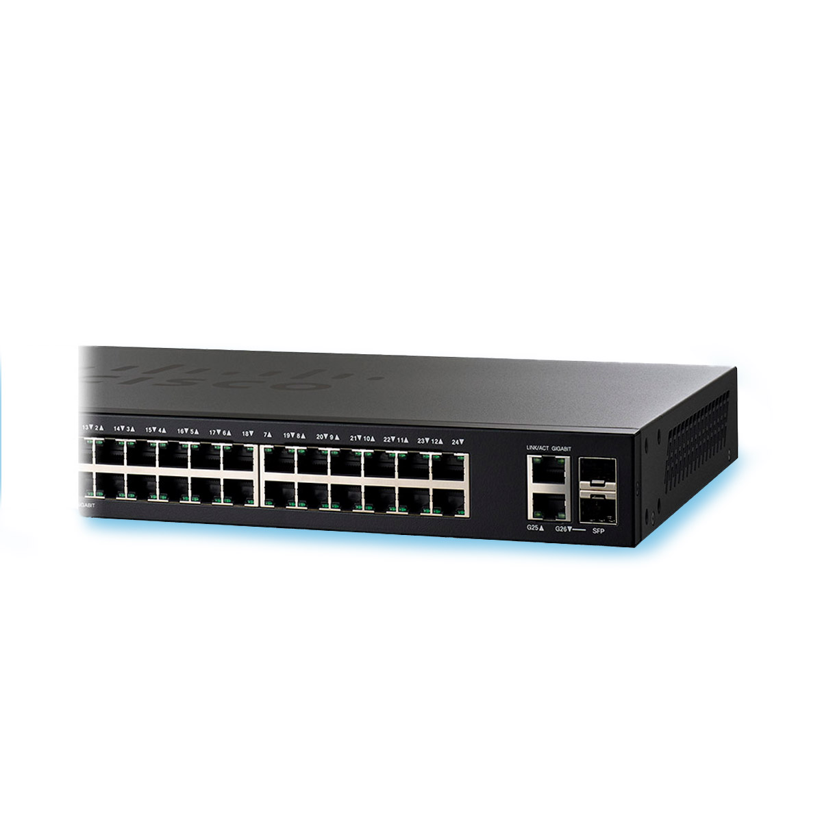 Smart Switch Cisco SG220-26P-K9-BR 26 Portas com PoE