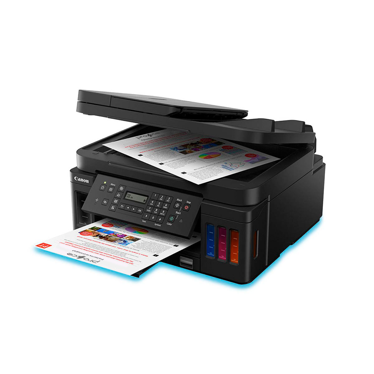 Impressora Multifuncional Canon Jato de Tinta Colorida Mega Tank G7010