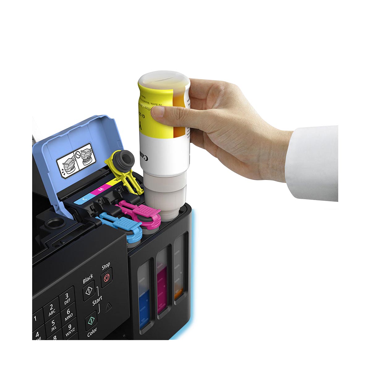 Impressora Multifuncional Canon Jato de Tinta Colorida Mega Tank G7010