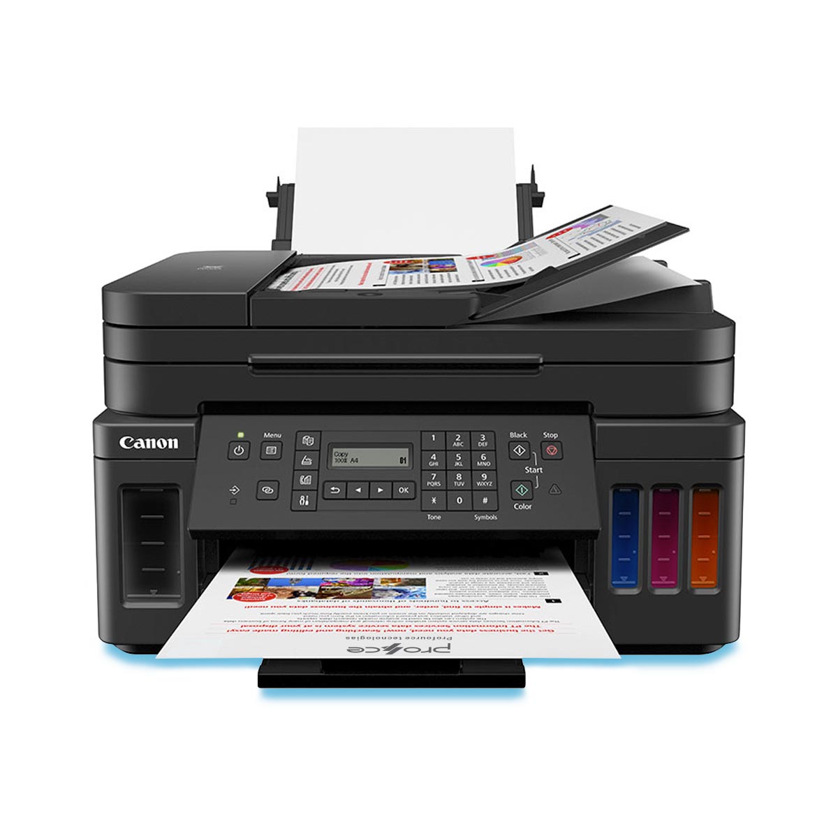 Impressora Multifuncional Canon Jato de Tinta Colorida Mega Tank G7010