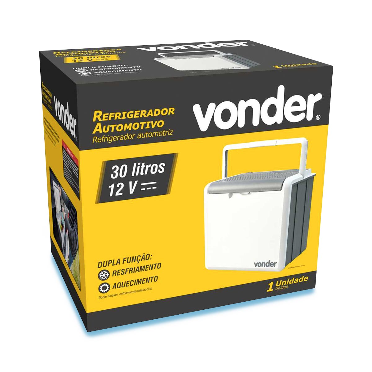 Refrigerador Automotivo Vonder 30 Litros 12V | Loja Pro4ce