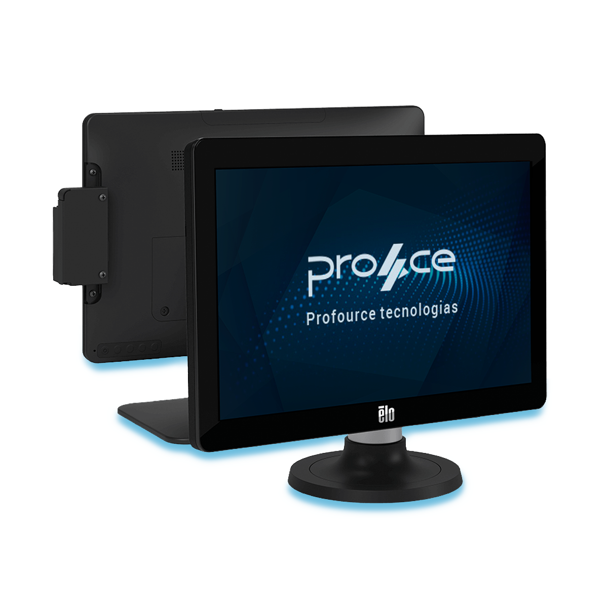 Monitor Touchscreen ELO 15,6'' ET1502L FHD Capacitivo 10 Toques Preto