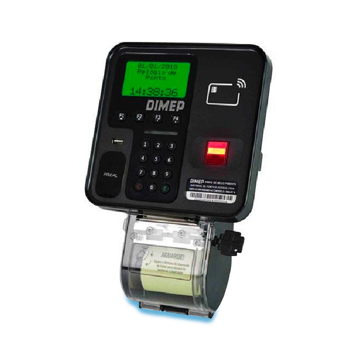 Relógio de Ponto Dimep Smart Point Biométrico FS-01 WI-FI