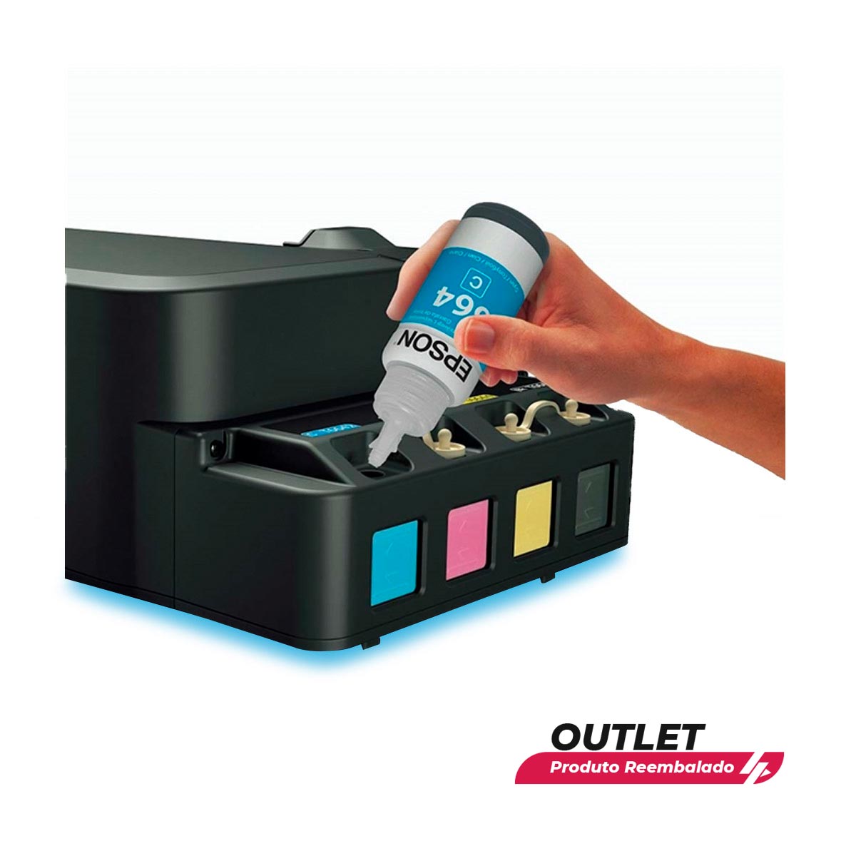 Usado: Impressora Epson EcoTank L120 tanque de tinta