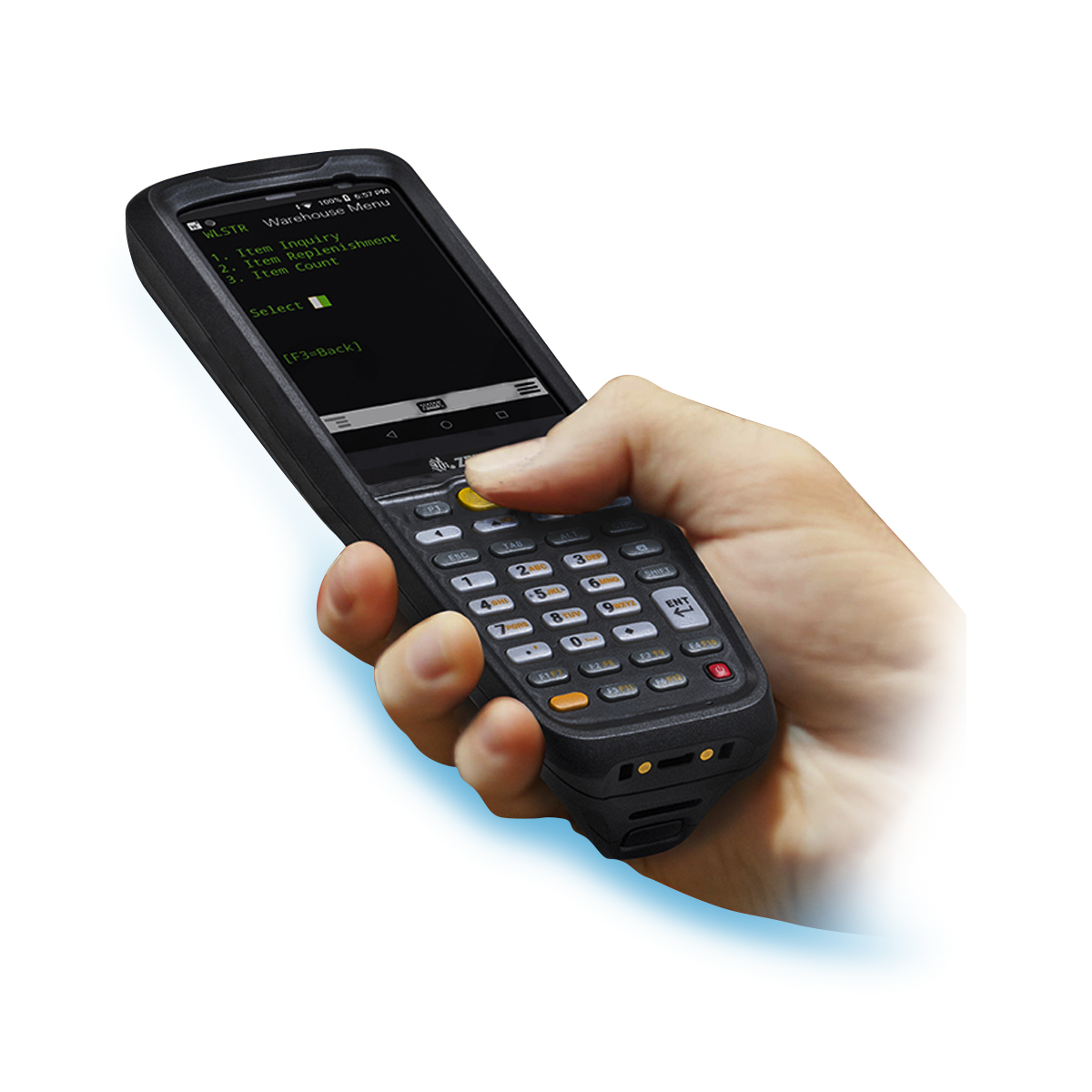 Coletor de Dados Zebra MC22