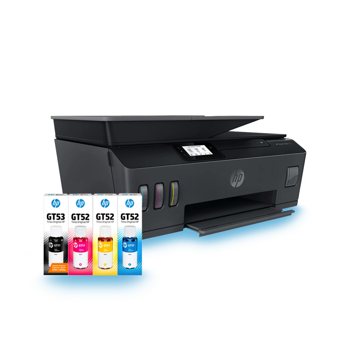 Impressora HP Smart Tank 617 + Tinta HP GT53 e GT52